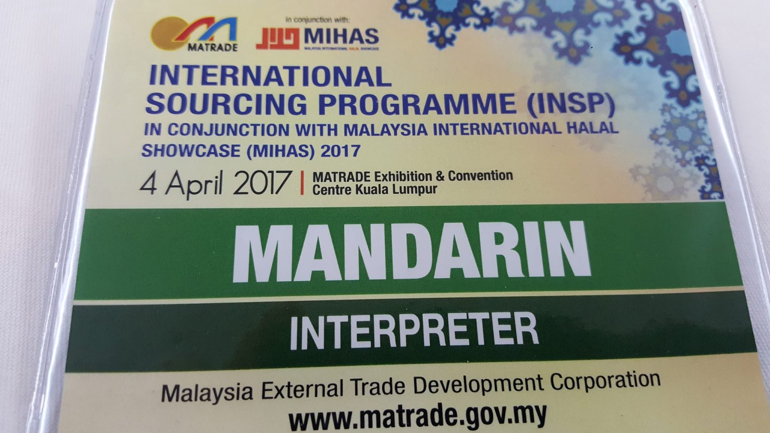 MATRADE Malaysia - consecutive interpreting - Certified Translation ...